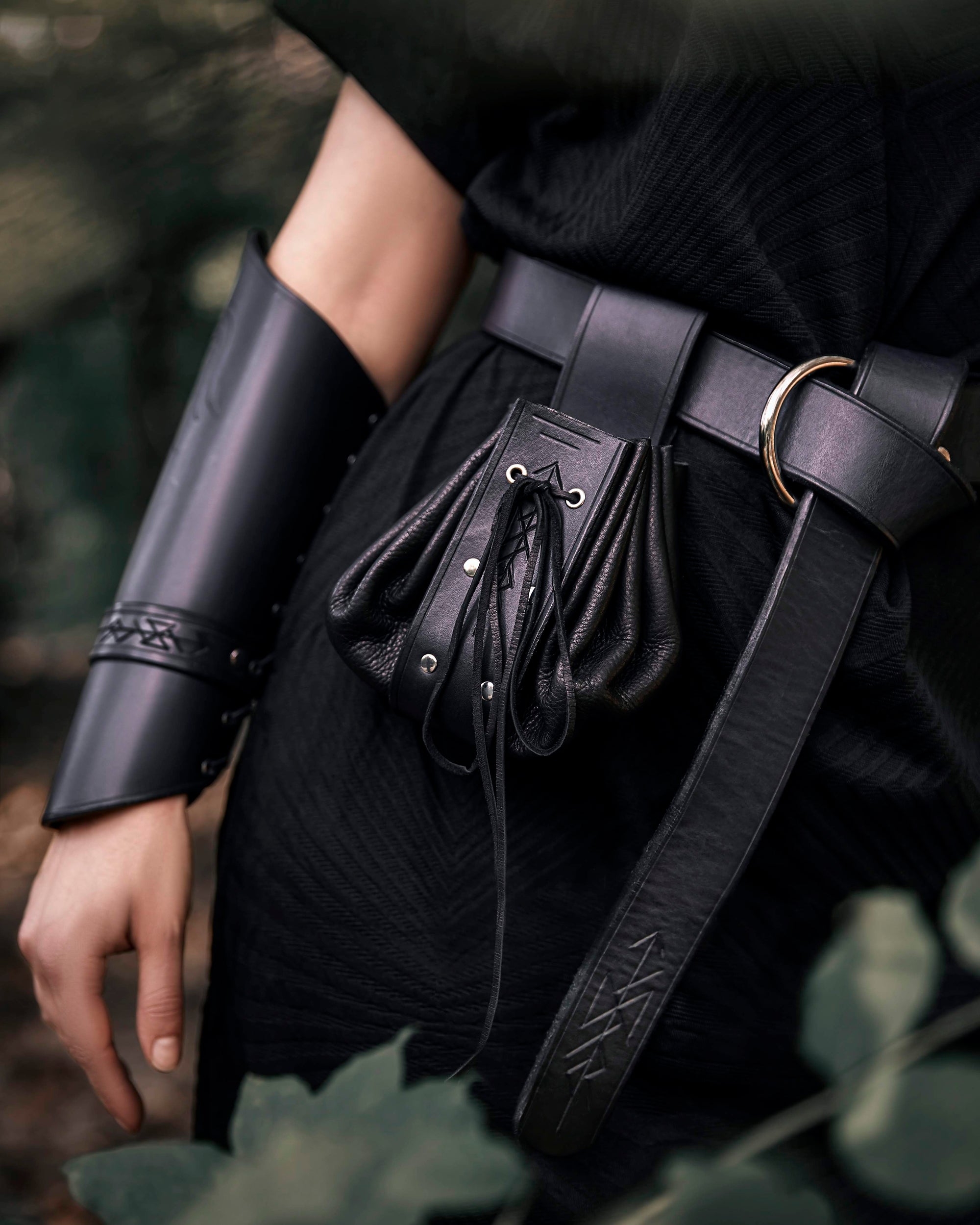 The Warrior's Rune Pouch - Embercraft Creations