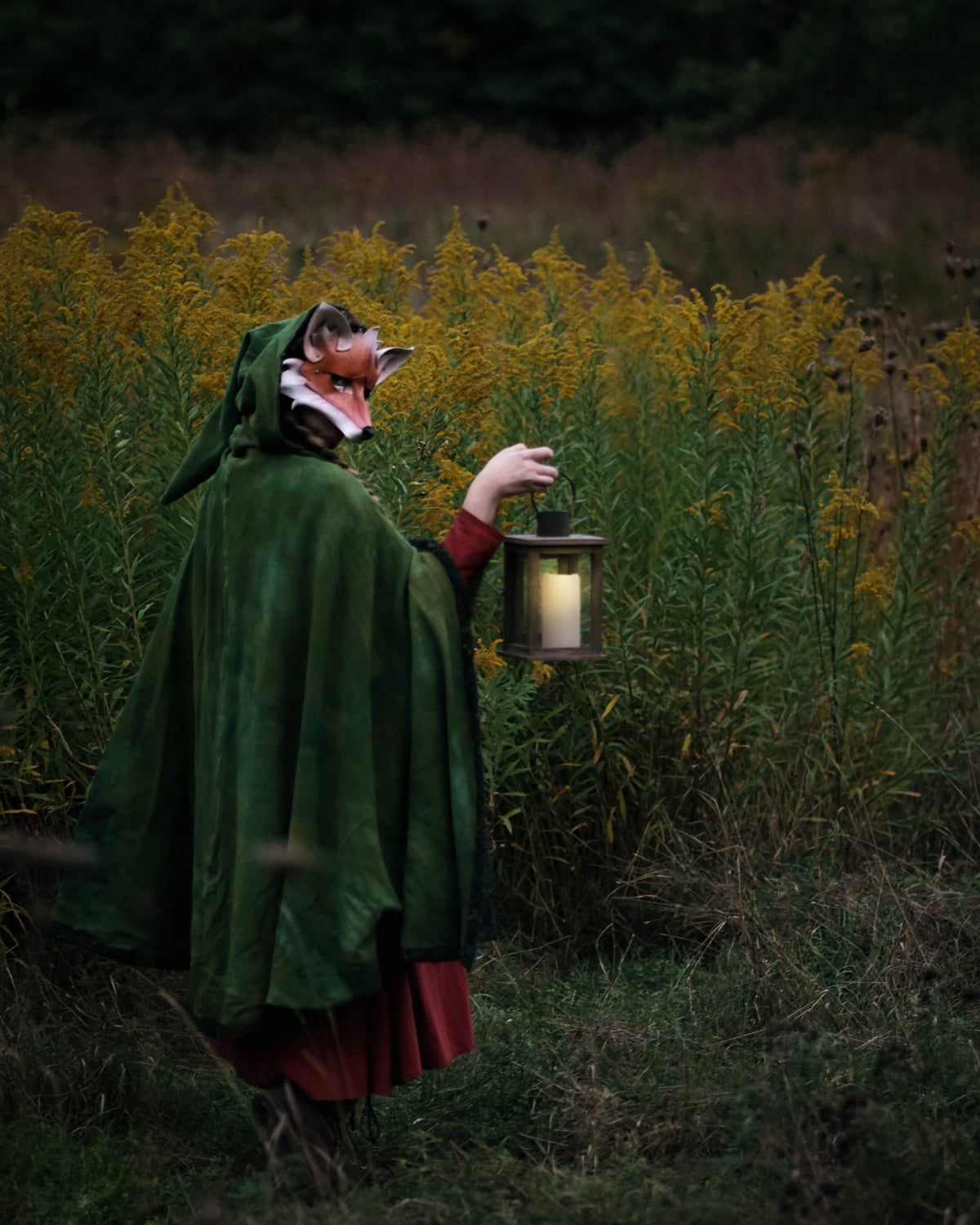 Brigid's Fox Mask - Embercraft Creations