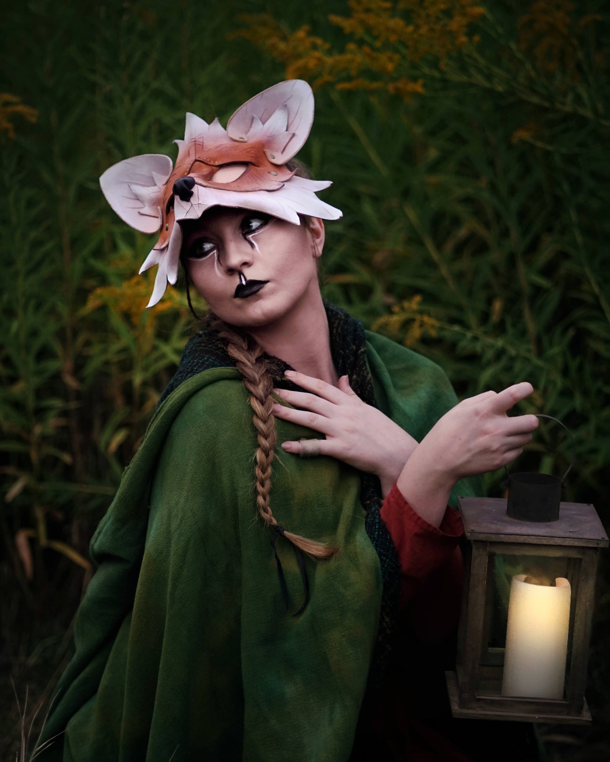 Brigid's Fox Mask - Embercraft Creations