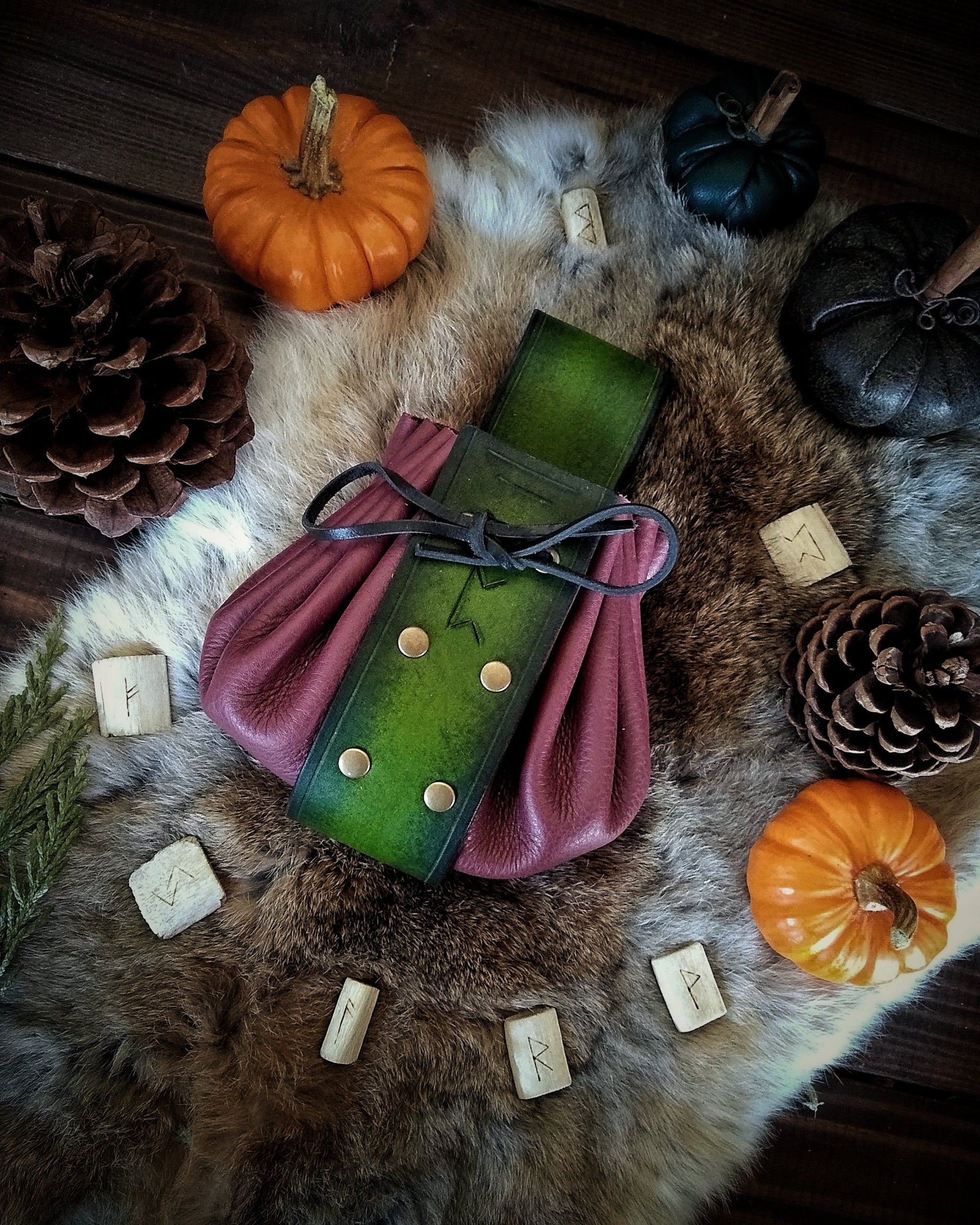 The Warrior's Rune Pouch - Embercraft Creations