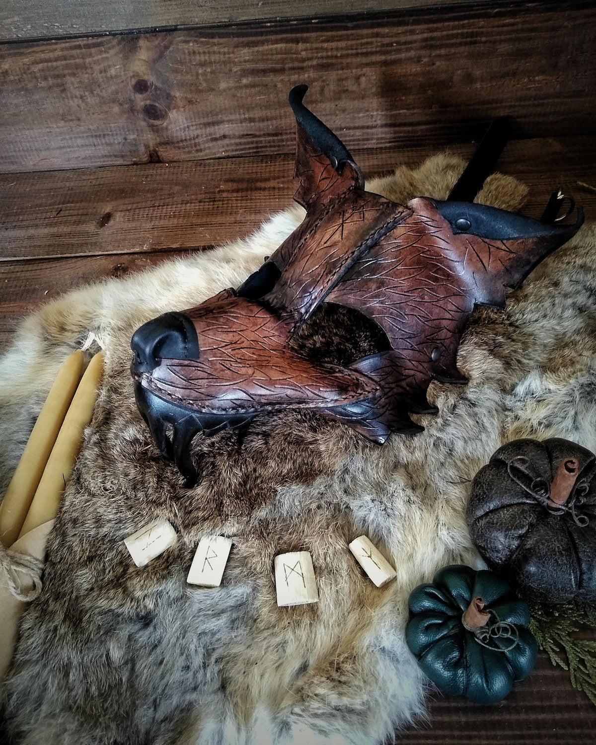 Fenrir's Wolf Mask - Embercraft Creations
